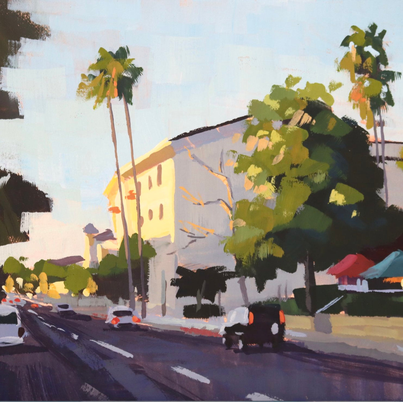 Sharon Schock Art Oil and Gouache Paintings