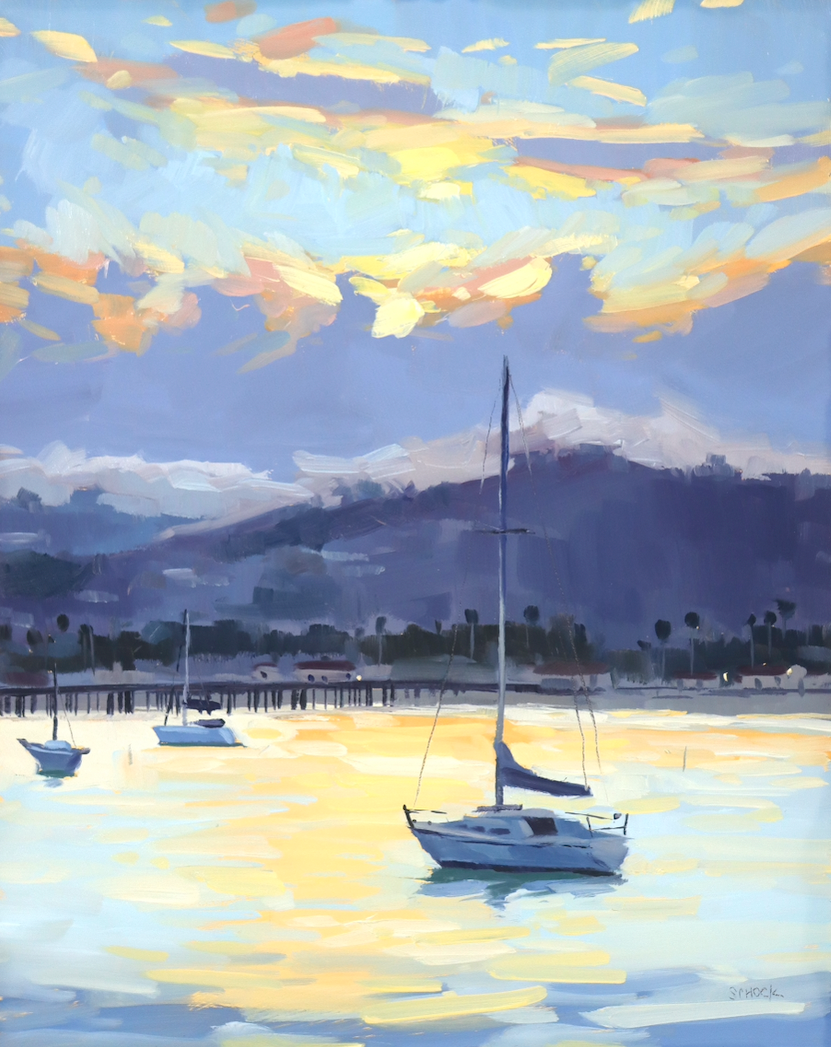 Santa Barbara Sunset - 8x10 – Sharon Schock Art